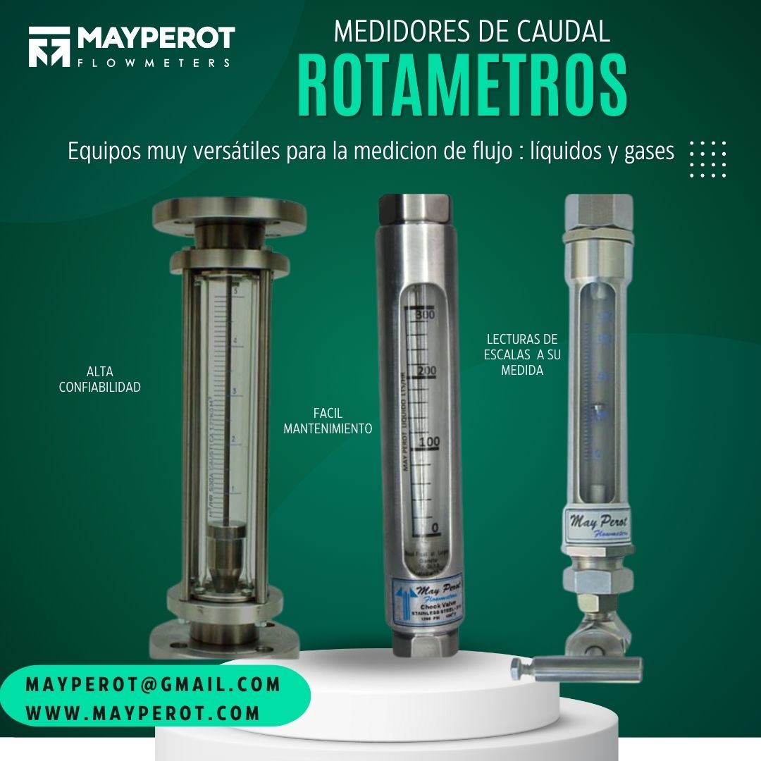 Medidor de flujo caudal tipo Rotametros en Venezuela